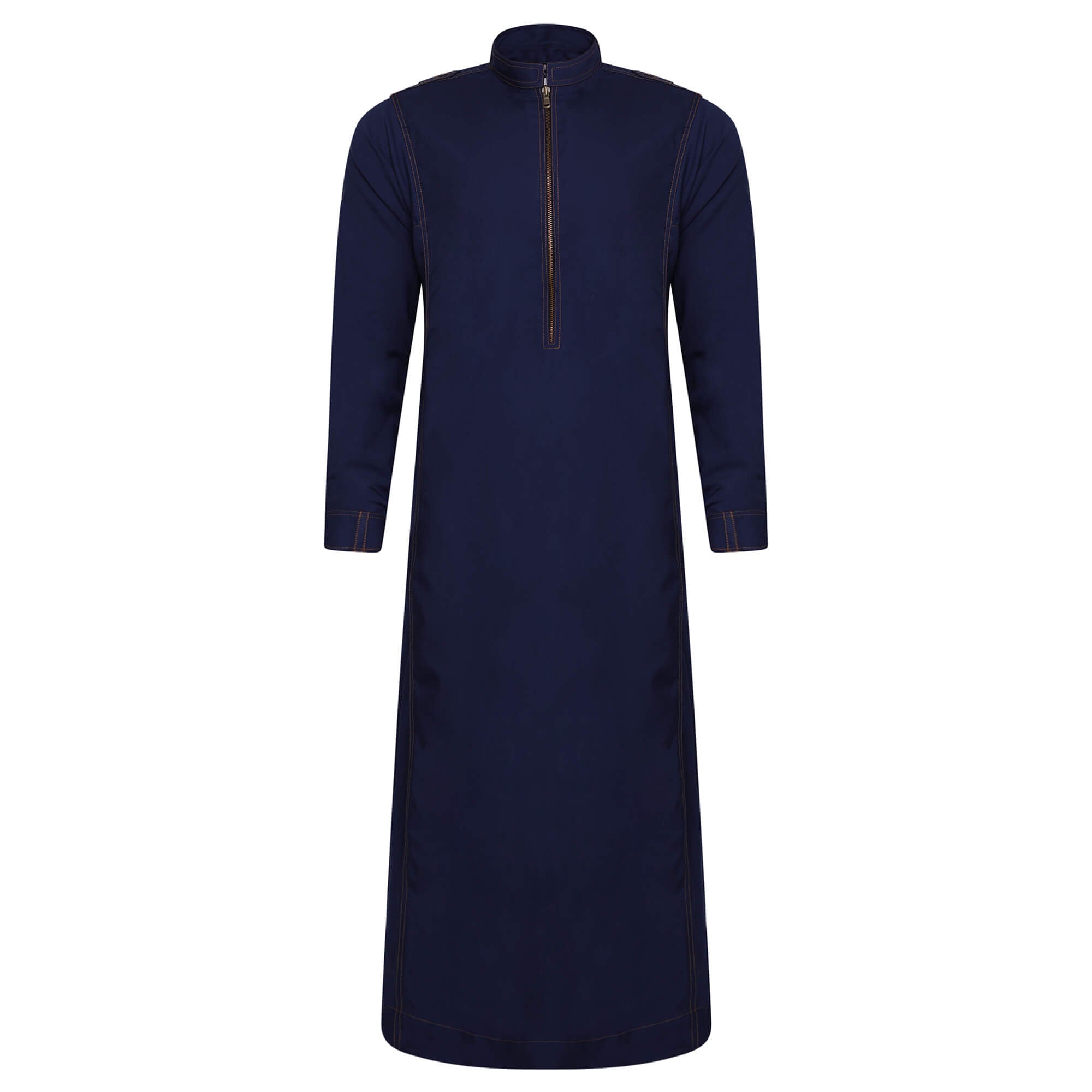 Burooj Men's Denim Styled Navy Blue Thobe / Jubbah– Burooj Online